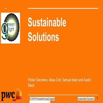 PwC Case Study (1) | PPTX
