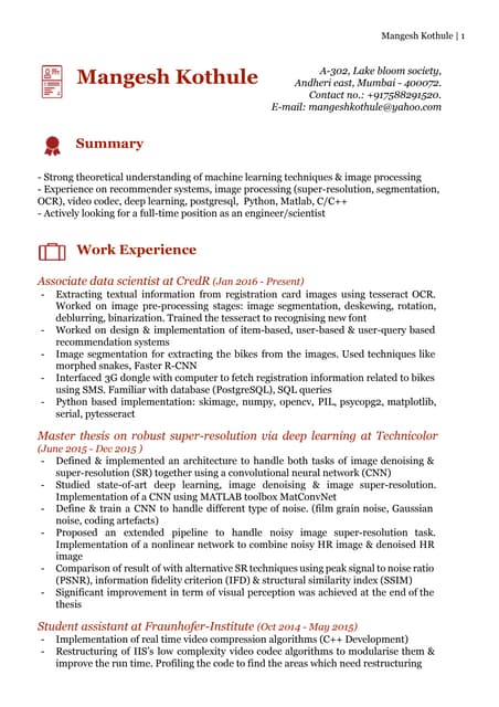 Image super resolution | PPTX