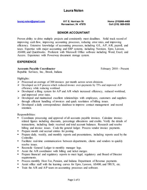 Resume - Janice R Holmes | PDF