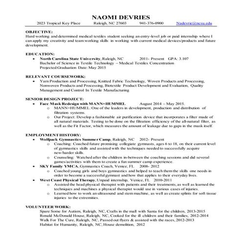 ND Resume | DOCX