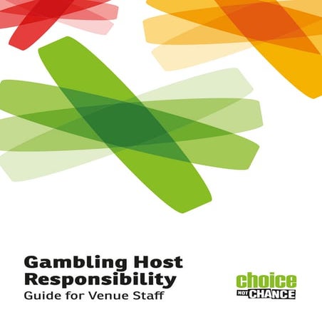 CNC0109 CNC0059 Gambling Host Responsibility Guidance | PDF | Casino ...