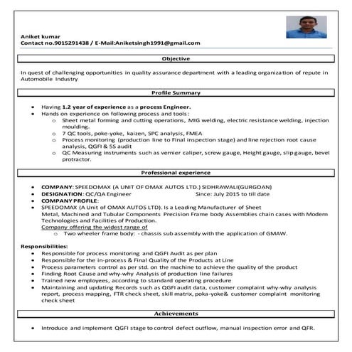 aniket resume (1) | DOCX