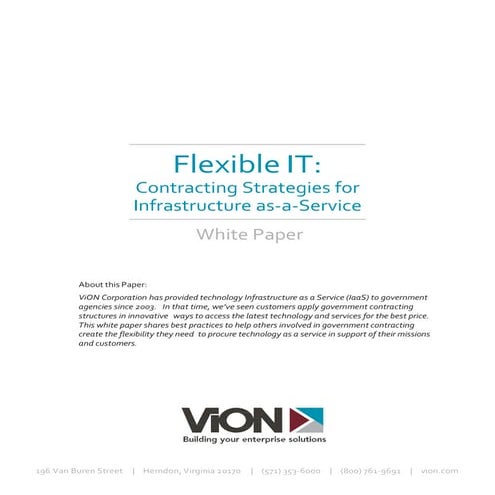 flexible IT contracting strategies for IaaS | PDF