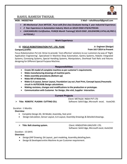 anil resume | PDF
