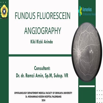 Pemeriksaan Fundus Fluorescein Angiography | PPTX