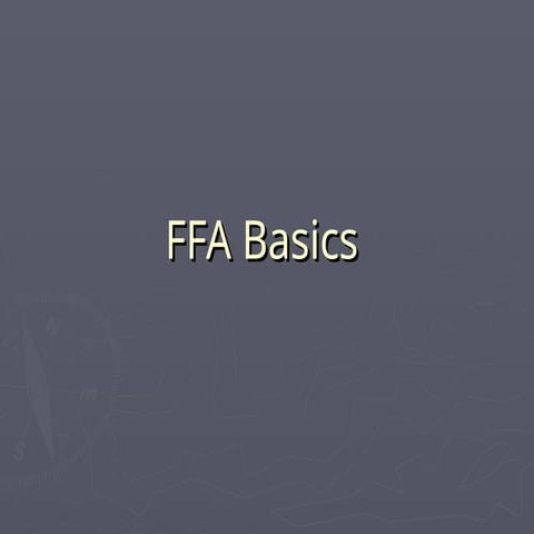 CTSO over view to introduce students to FFA | PPT
