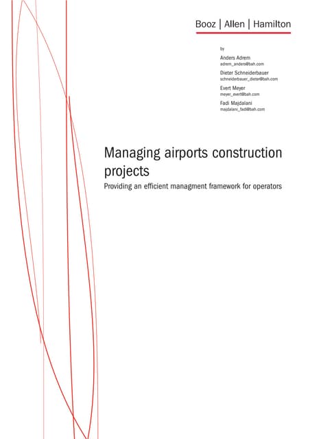 Airport organization chart | PPTX | Aviation Industry | Industries
