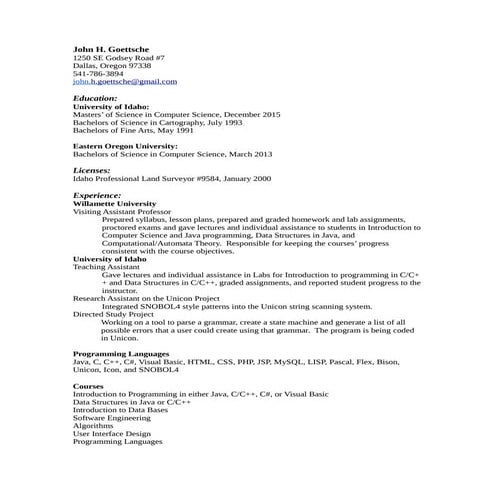 JohnGoettscheResume-teaching | DOC
