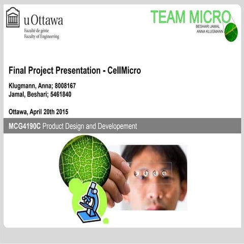 Final Presentation Team Micro | PPTX | Photography | Arts and Crafts