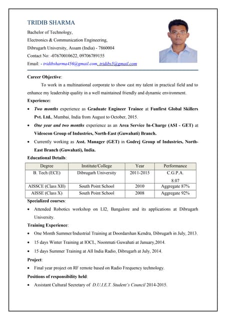 RAJIB DUTTA-CV(1) | PDF