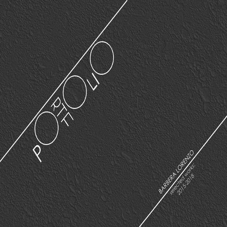 Portfolio Barbera Lorenzo | PPT