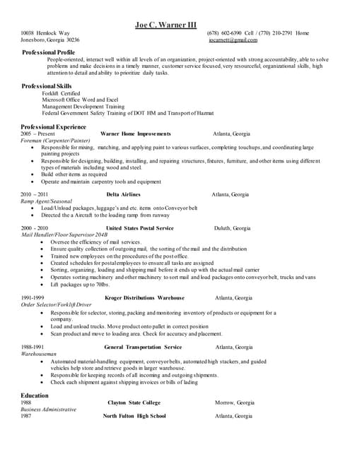My New Resume | DOCX