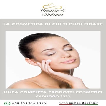 Cosmesi Italiana | PDF