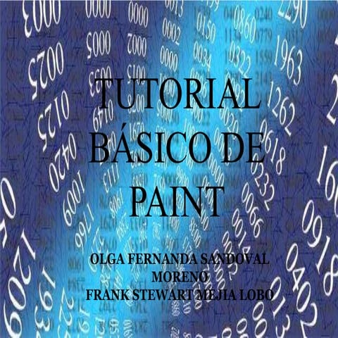 Tutorial Básico de Paint | PPTX