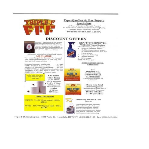 Fff Waikiki Flyer | DOC