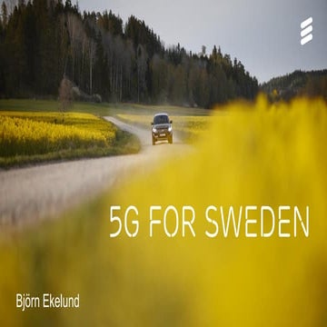 5G for Sweden | PDF | Telecommunications Industry | Industries