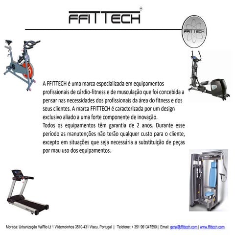 Ffittech - Equipamentos De Cardio E MusculaçãO | PDF