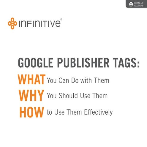 GOOGLE PUBLISHER TAGS | PDF