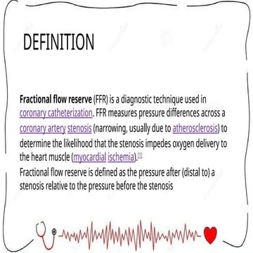 Comprehensive Guide to Fractional Flow Reserve (FFR) in Coronary Artery ...