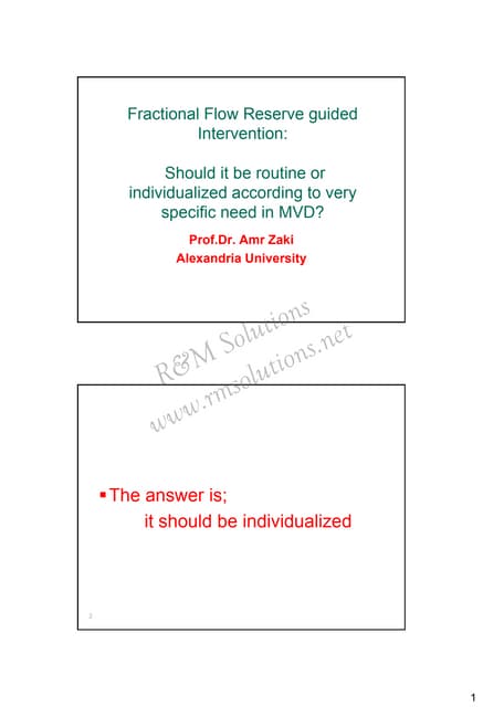 Assessment of Intermediate Coronary Artery Lesion with Fractional Flow ...