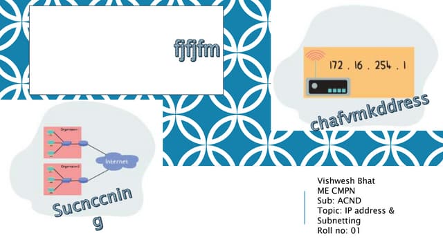 Ipv4 and Ipv6 | PPTX