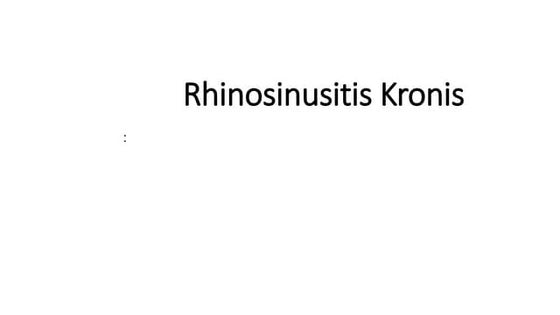 rhinosinusitis definition EPOS 2020 | DOCX
