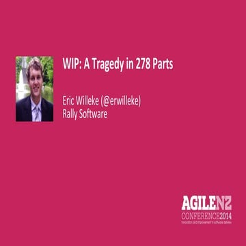 Eric Willeke - WIP: A Tragedy in 278 Parts | PPT