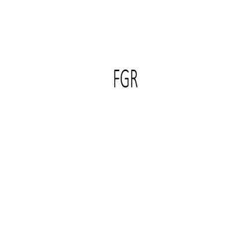 Fetal growth restrictionor intrauterine GR | PPTX