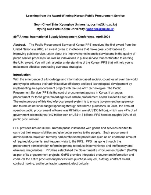 Philgeps Presentatation | PPTX