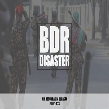 Bangladesh Rifles (BDR) Revolt 2009 | PDF