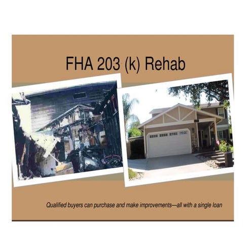 Fha 203 (k) rehab | PDF