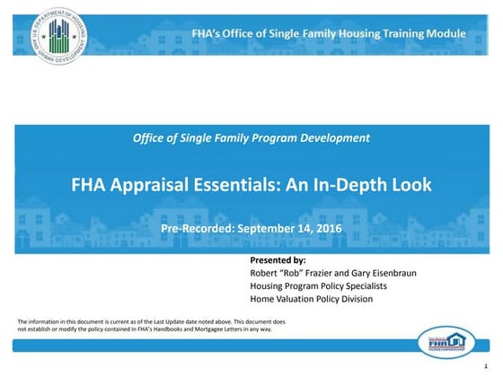 FHA INSPECTION CHECK LIST (Prepared for use with FHA/HUD Handbook 4150. ...