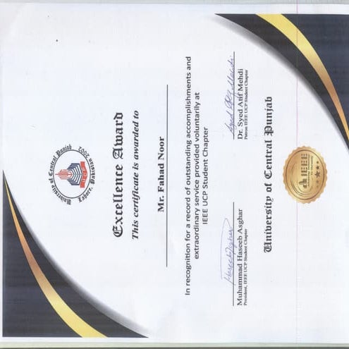 Excellence Award For Outstanding Performance | PPT