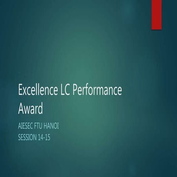 Fhn ignite r&r excellence lc performance | PPT