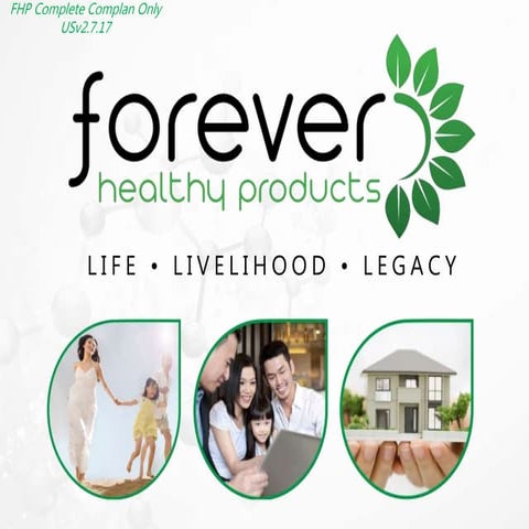 Forever Healthy Compensation Plan (US-English) | PPTX