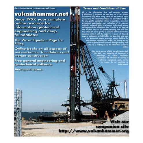 FHWA Pile construction method and design | PDF