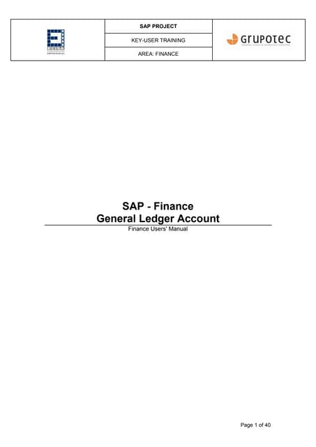 F 13 Gl Account Automatic Clearing Doc Business Business And Finance