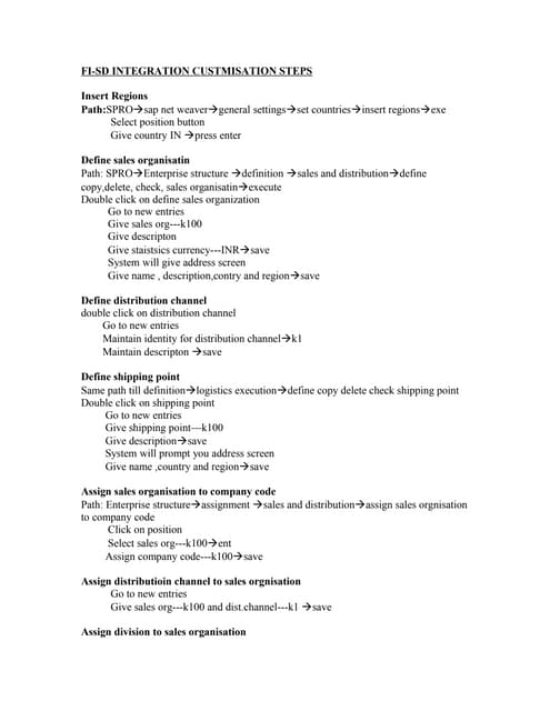 Output determination SAP S4 HANA SAP SD CC | PDF