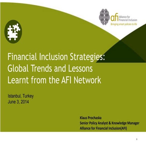 Fi strategies-global-trends-and-lessons-from-afi-by-klaus-prochaska | PPT