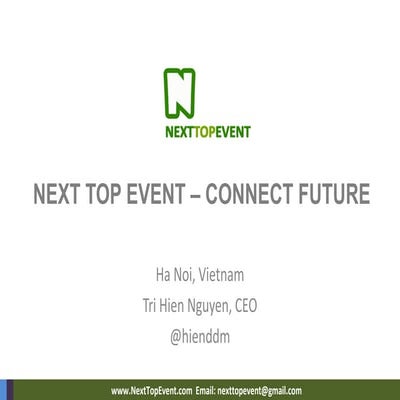 Portal of Event - NextTopEvent.com