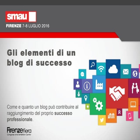 Gli elementi per un blog di successo | PPT | Content Production ...