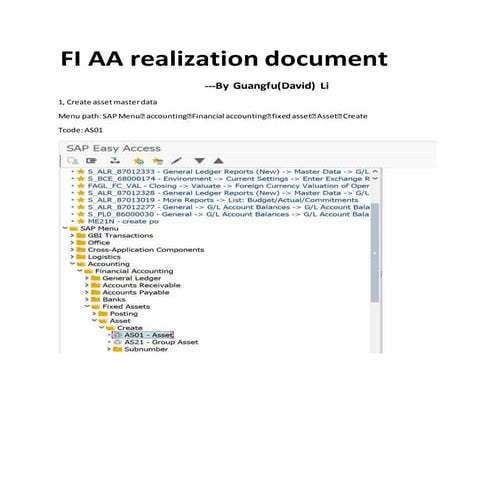 Fi aa realization document | PDF