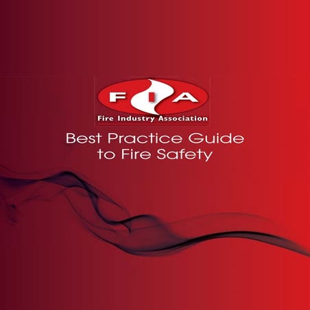Fia Best Practice Guide to Fire Safety | PDF