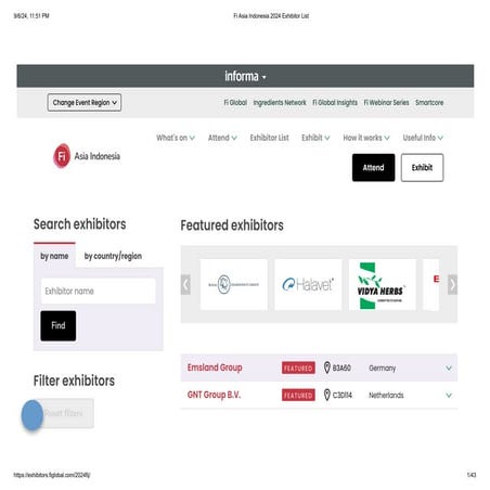 Fi Asia Indonesia 2024 Exhibitor List.pdf