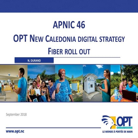 OPT’s New Caledonia fibre rollout | PPT