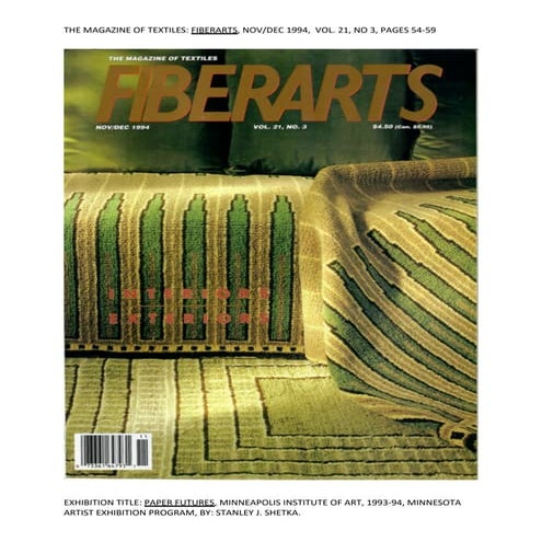 FIBER ARTS MAG Nov/Dec 1994 | PDF