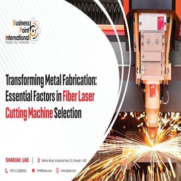 Seamless Cuts, Optimal Metal Processing Performance: Decoding Fiber ...