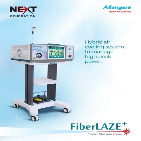 THULIUM FIBER LASER SYSTEM 60W - Allengers Global Healthcare | PDF