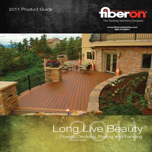 Fiberon 2011 Composite Decking Product Guide | PDF