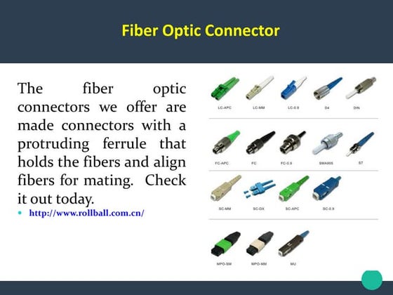 Fiber Optic Patch Cord | PPT